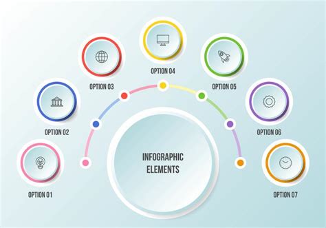 Half Circle Chart Timeline Infographic Templates 533512 Vector Art At Vecteezy
