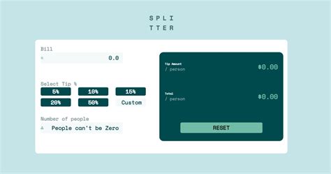 Created A Tip Calculator With Html Css And Js Sumit Kumar Posted On The Topic Linkedin
