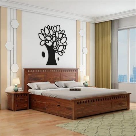 Simple Wooden Beds Design