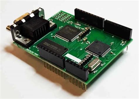 Vgaduino Ii 256 Colour Arduino Graphic Shield Video Geeky Gadgets