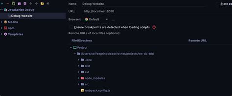 Sourcemaps And Js Debug Acting Strange Ides Support Intellij Platform Jetbrains
