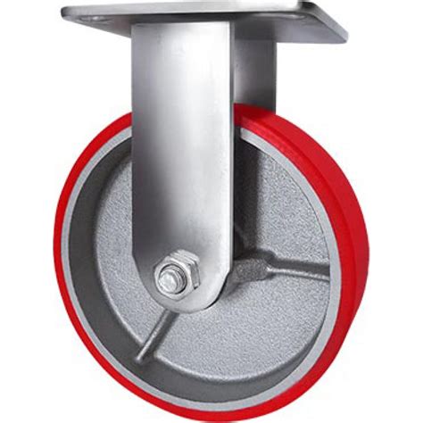 Колесо большегрузное полиуретановое неповоротное Longway FCP63 ...