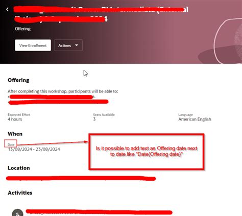 How To Add Text For Ilt Learning Pages Using Vbcs In Redwood — Cloud Customer Connect