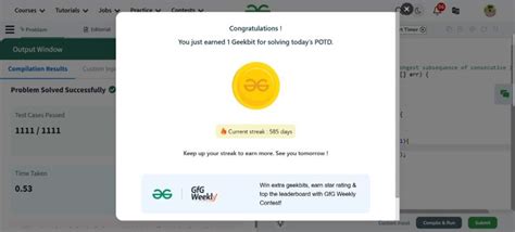 Geekstreak2024 Gfg160 Geeksforgeeks Learning Consistency Dsa Java Dsawithjava Ashok