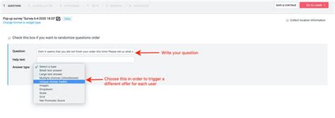 Create An Objection Treatment Survey On The Cart Page Omniconvert Knowledgebase