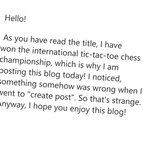 Admiral Chessbeard Wins International Tic Tac Toe Chess Championship 🎉