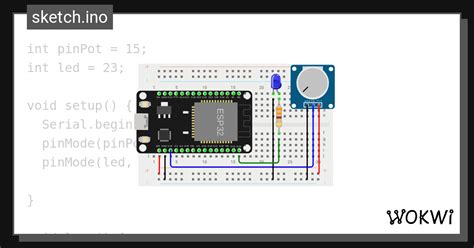 05monitor Potenciometro Exercicio Wokwi Esp32 Stm32 Arduino Simulator
