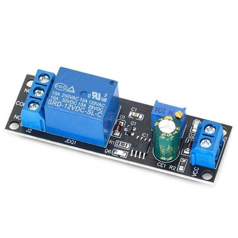 DC V Timer Delay Relay Shield Module NE Timer Switch Adjustable Controller Module To