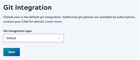 Configure Github And The Git Integration