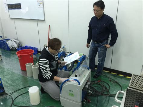 詮特科技 半導體施工包商塑膠熔接現場教育訓練