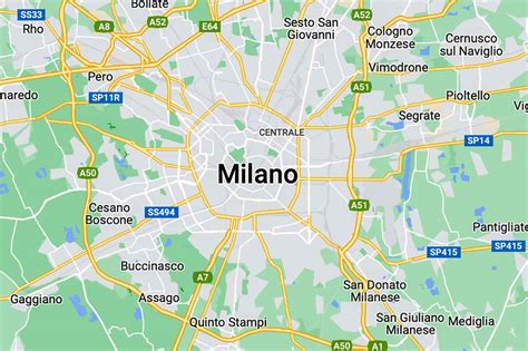 Geography Of Milan Italy