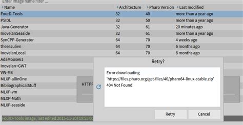 Launcher Cannot Launch Pharo 40 Image · Issue 585 · Pharo Projectpharo Launcher · Github