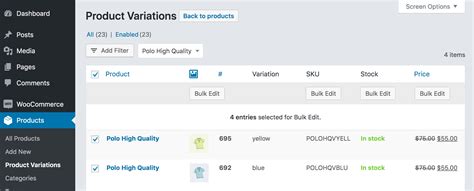 How To Bulk Edit Woocommerce Products Blog Admin Columns Pro