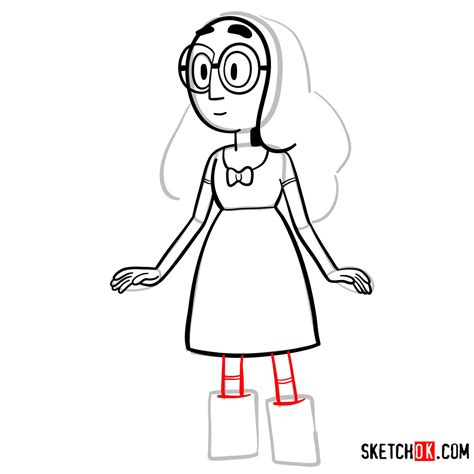 How To Draw Connie Maheswaran Steven Universe Sketchok Easy Drawing Guides