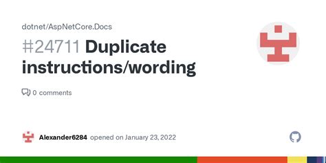 duplicate instructions wording · issue 24711 · dotnet aspnetcore docs