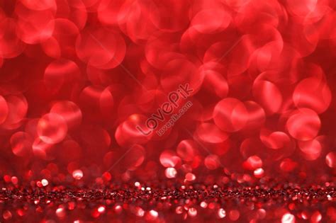 추상 빨간색 빛나는 반짝이 Bokeh 크리스마스 배경 사진 무료 다운로드 Lovepik