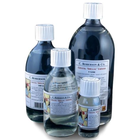 Crystal Shellac Varnish Is A Clear Synthetic Varnish With Superior