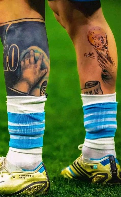 Messi Tattoo World Cup