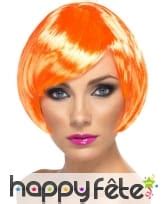 Perruque Fille Canon Orange