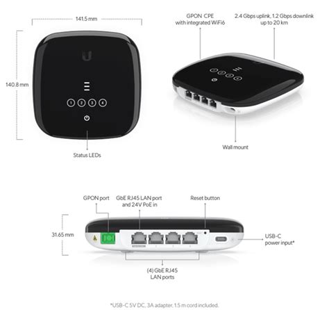Ubiquitis New WIFI ONU Wifi U