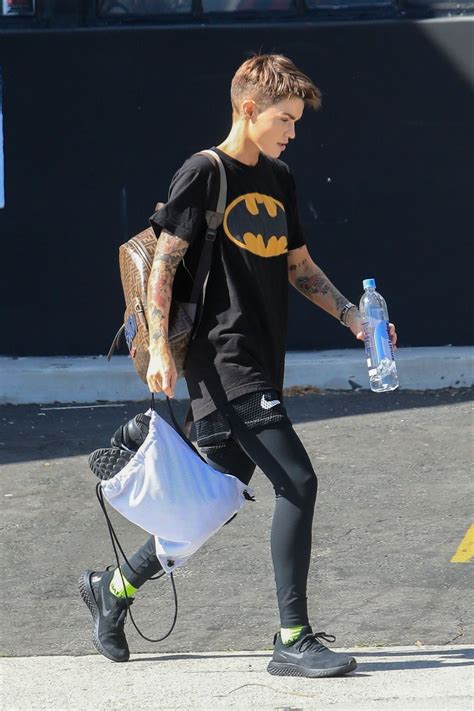 Ruby Rose Leaves A Gym In Los Angeles 04172019 Hawtcelebs
