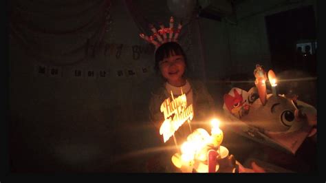 6달지난 박이엘의 생일잔치 브이로그 Youtube