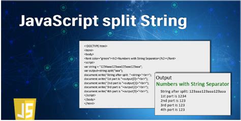 Javascript String Split I2tutorials