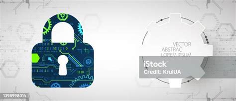 데이터 보안은 사이버 데이터 또는 정보 개인 정보 보호 아이디어를 보여줍니다 색상 추상적 인터넷 기술 가상현실에 대한 스톡 벡터 아트 및 기타 이미지 Istock