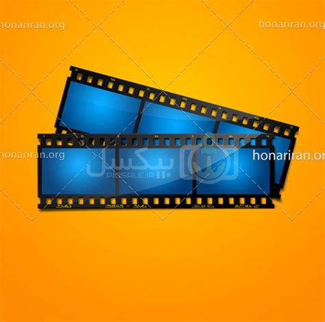 لایه باز نگاتیو فیلم عکاسی Psd نمایشگاه هنر ایران