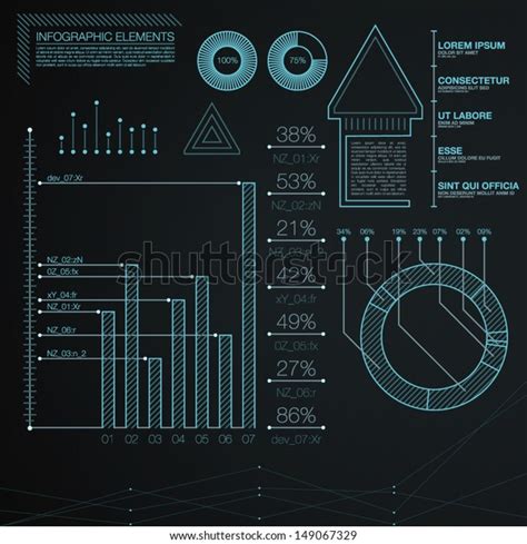 Set Elements Infographics Stock Vector Royalty Free 149067329 Shutterstock