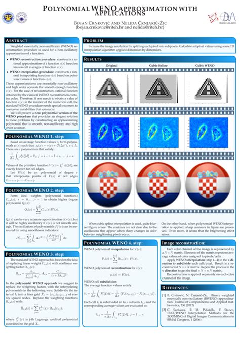 Pdf Polynomial Weno Approximation With Applications
