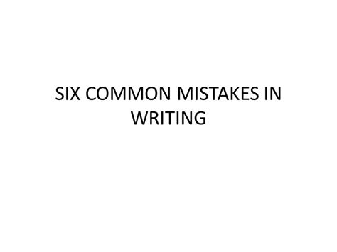 What Are Six Common Mistakes In ESL Writing SpeakoClub