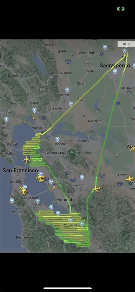 Weird Flight Pattern Rosint