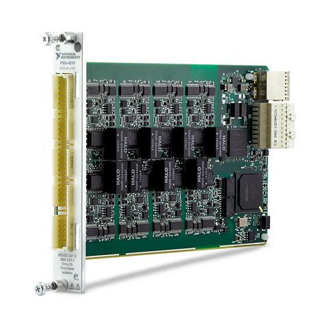 PXIe channel bit kS s ch Ch Ch Isolated PXI Analog Input Module บรษท เทค