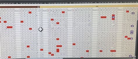 Attendance Sheet Conditional Formatting To Highlight Column 45 Days Prior To Current Rolling