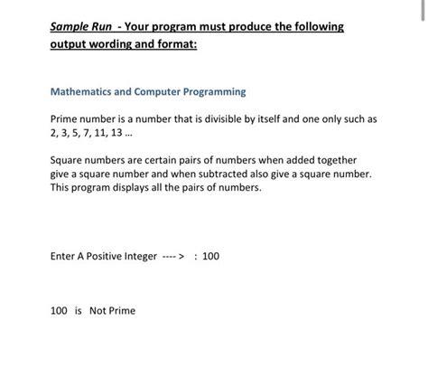 Solved Ite A Python Program That Accepts A Positive Integer