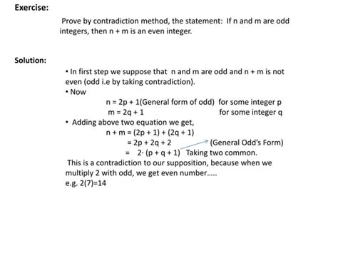Proof By Contradiction Pptx