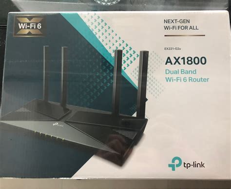 TP Link AX Dual Band WI FI Router Computers Tech Parts Accessories Networking On