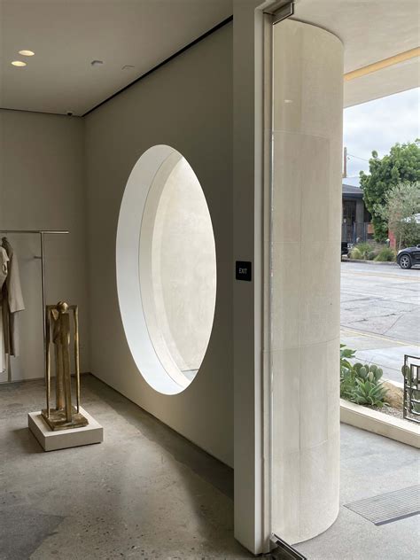 Gallery Of Limestone Cladding At Toteme Shop 5