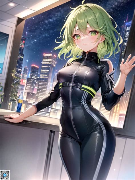 Rule 34 1girls Ai Generated Bangs Black Bodysuit Blush Bodysuit