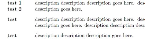 Lists Spacing Between Items Containing A Parbox Tex Latex Stack