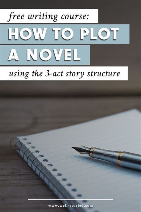 Free E Course How To Plot A Novel Using The 3 Act Story Structure — Well Storied Plotting A
