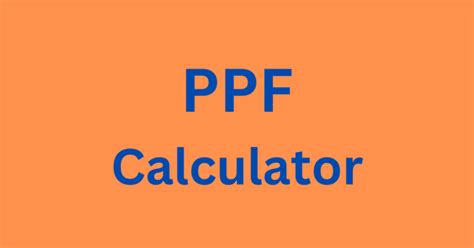 Gpf Calculation Excel Sheet I Simple Gpf Calculator