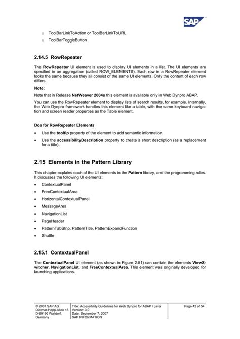 accessibility guideline web dynpro external version pdf