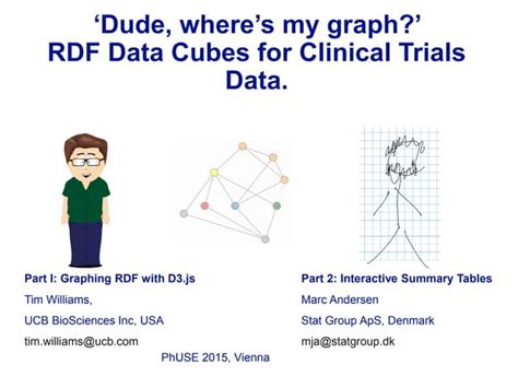 Dude Wheres My Graph Rdf Data Cubes For Clinical Trials Data Pdf Databases Computer