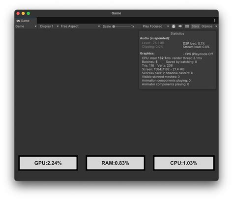 Monitoring For Unity By Javier García