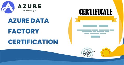 Azure Data Factory Certification Best Valid Certificate