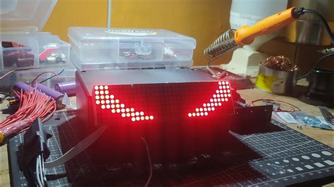 Unboxing 10 Panel Led Matrix Untuk Membuat Stoplamp Motor Youtube