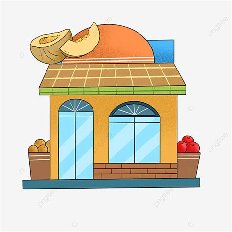청과물 상인 일러스트 클립 아트 야채 가게 거리 상점 미니 스토어 Png 일러스트 및 Psd 이미지 무료 다운로드 Pngtree