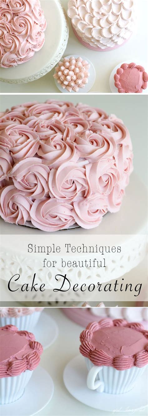 Cake Decorating Techniques Basic Cake Decorating Ideas And Tips With Images